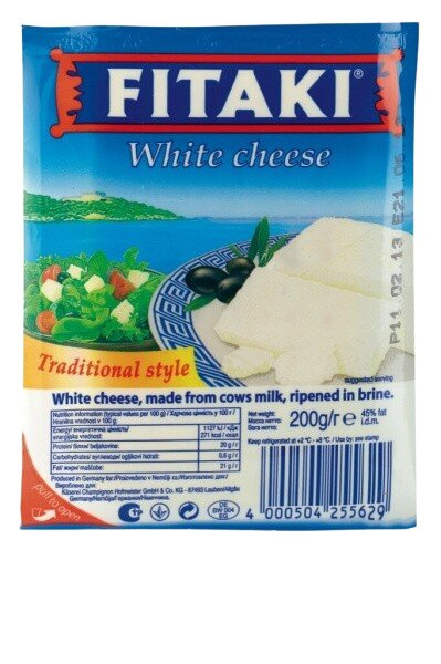 Sveži sir v slanici Fitaki, Kaeserei Champignon, pakirano, 200 g