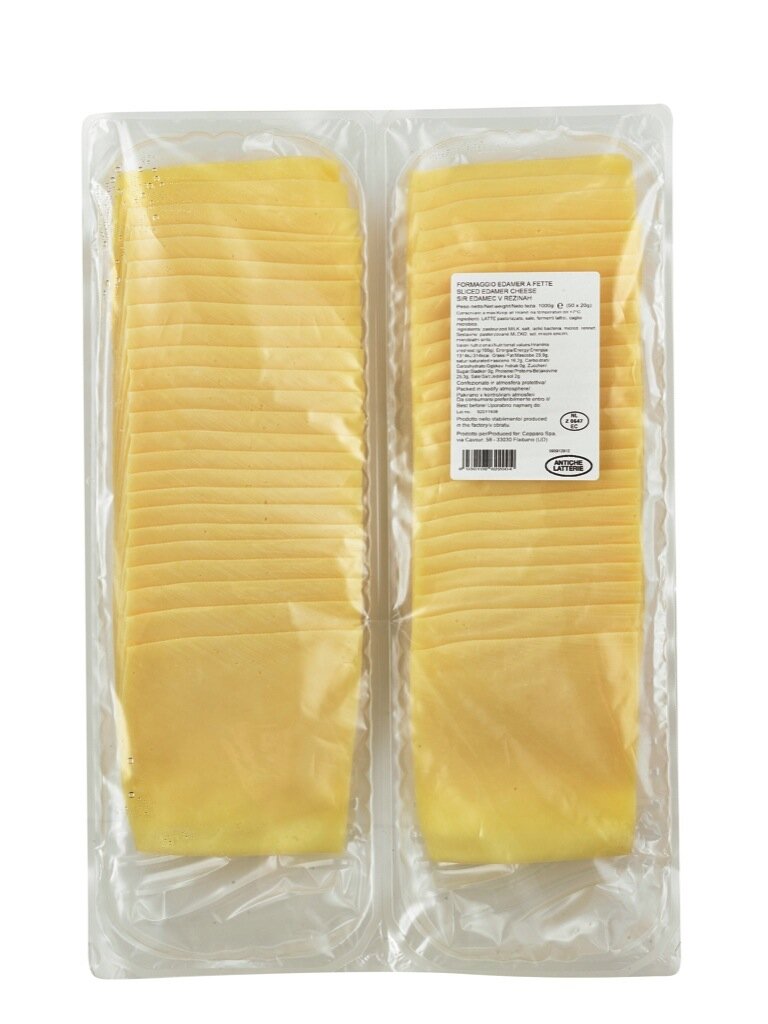 Sir edamec v rezinah, poltrdi, Vepo, pakirano, 2 x 500 g