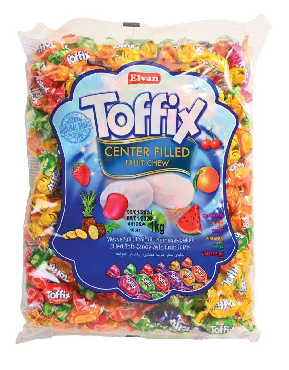 Bonboni Toffix mix, Elvan, 1 kg