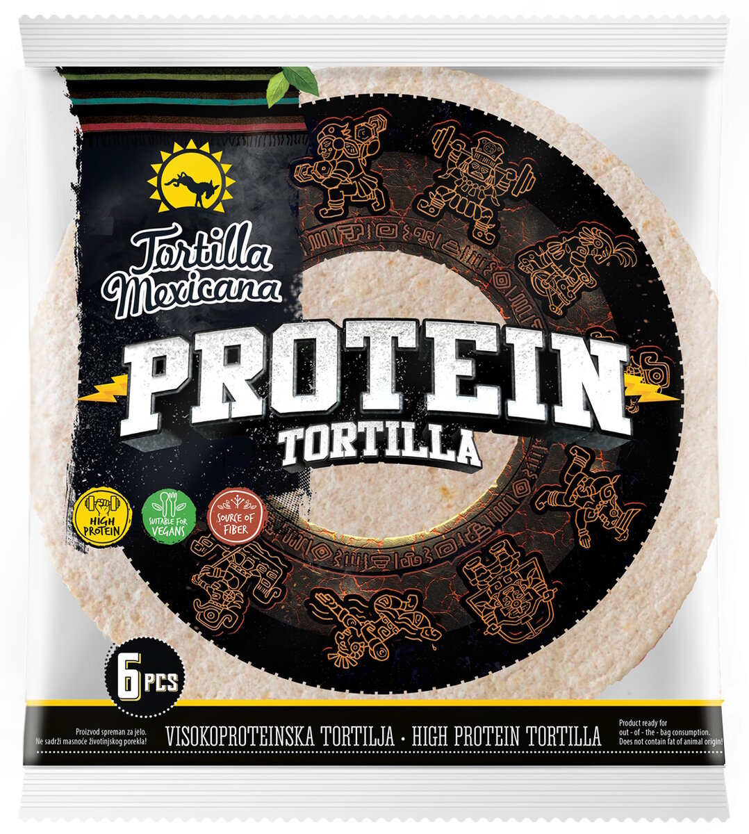 Tortilja Tortilla Mexicana, Protein, 370 g