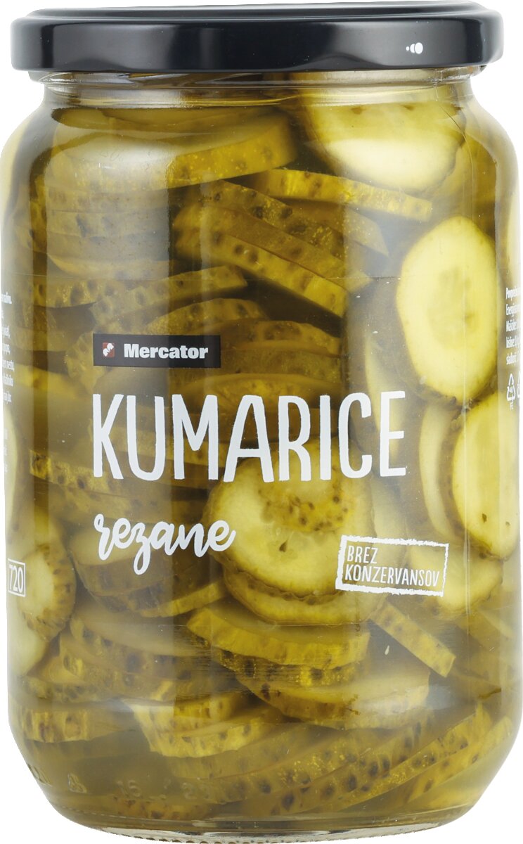Rezane kumarice, Mercator, 680 g