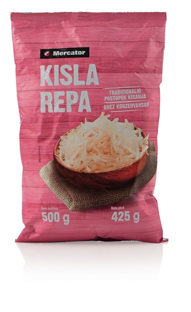 Kisla repa, Mercator, 500 g