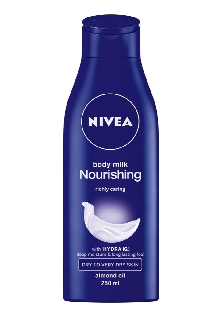 Mleko za telo Body, Nivea, 250 ml