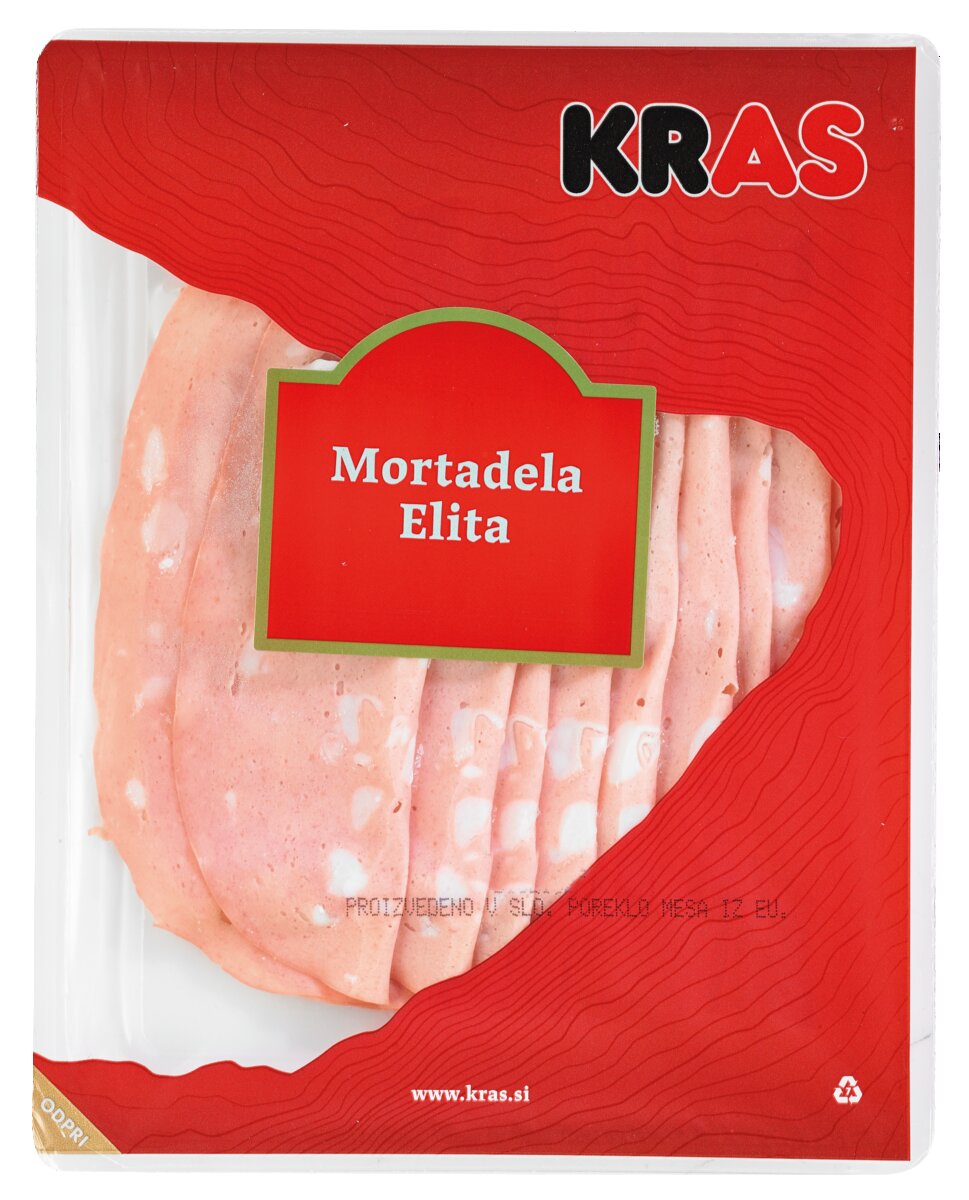 Narezek mortadela Elita, Kras, 100 g