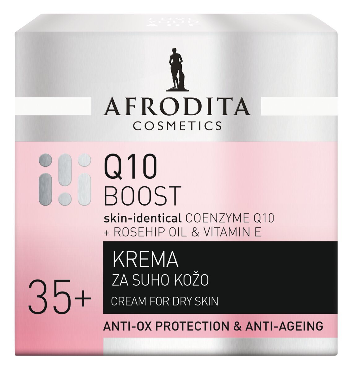 Krema za obraz za suho kožo, Q10, Afrodita, 50 ml