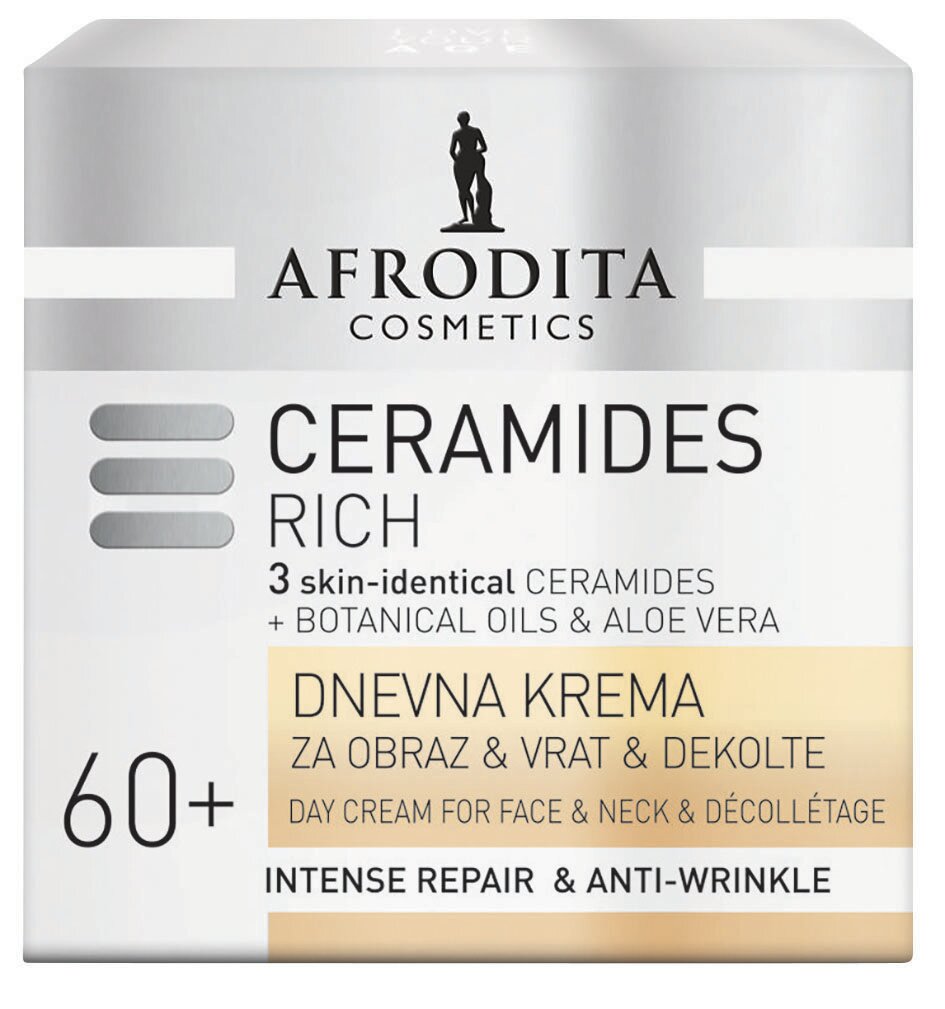 Dnevna krema za obraz Ceramides Rich, Afrodita, 50 ml