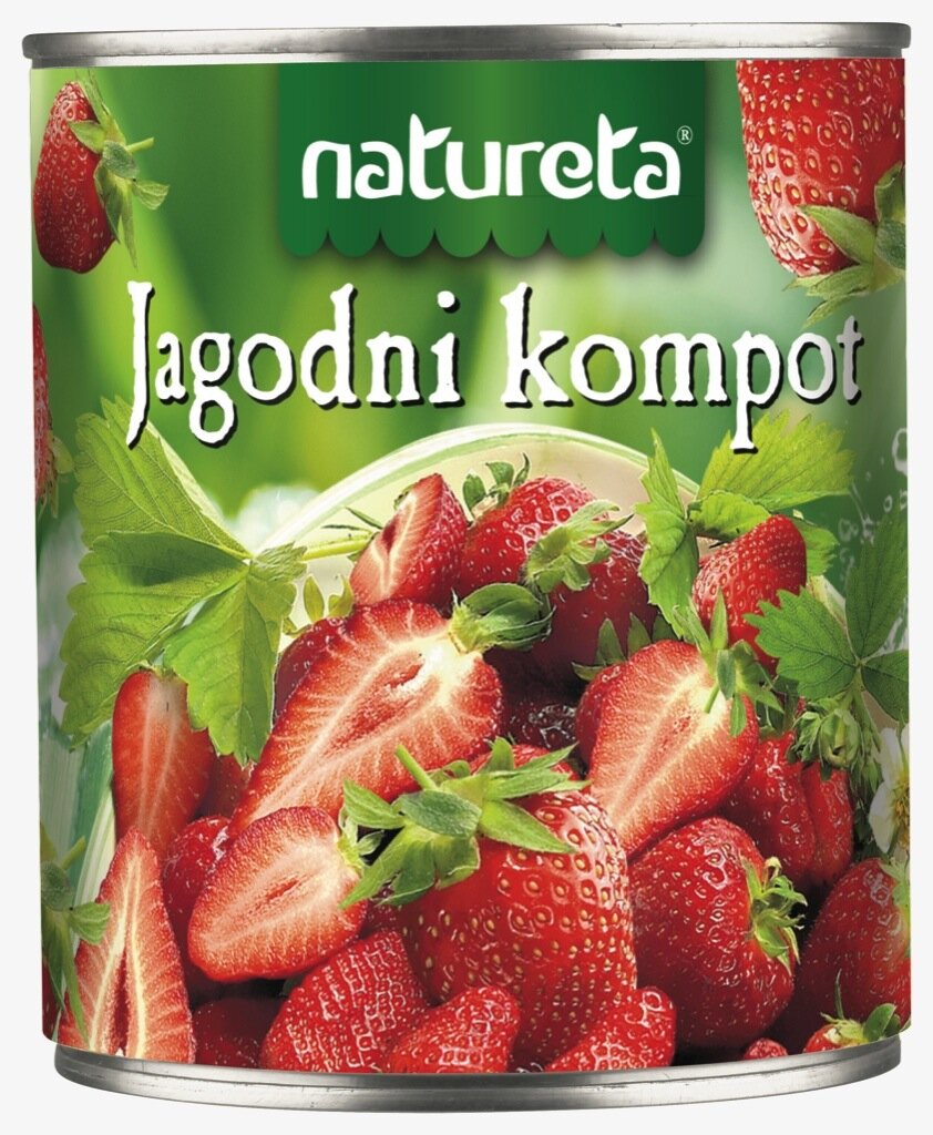 Jagodni kompot, Natureta, 840 g