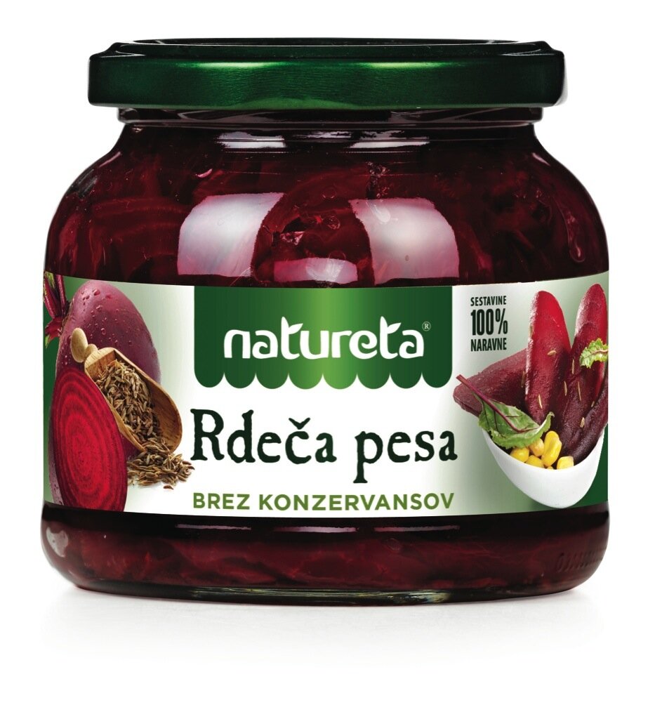 Rdeča pesa, Natureta, 530 g