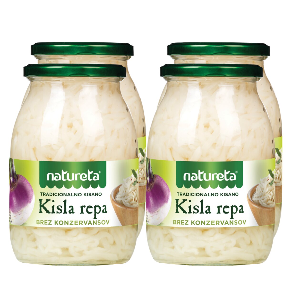 Kisla repa, Natureta, 4 x 1 kg