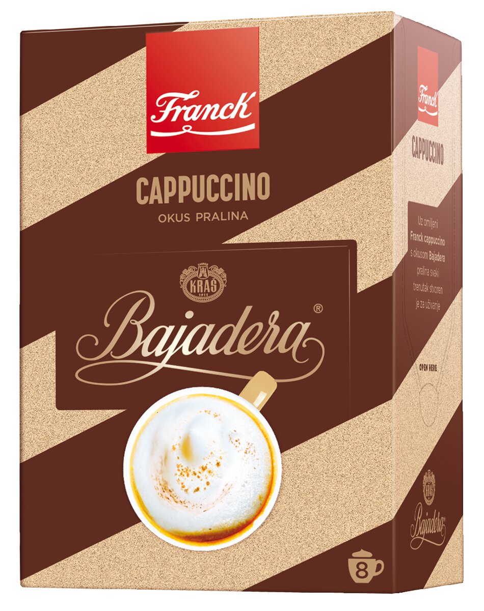 Cappuccino, Bajadera, Franck, 148 g