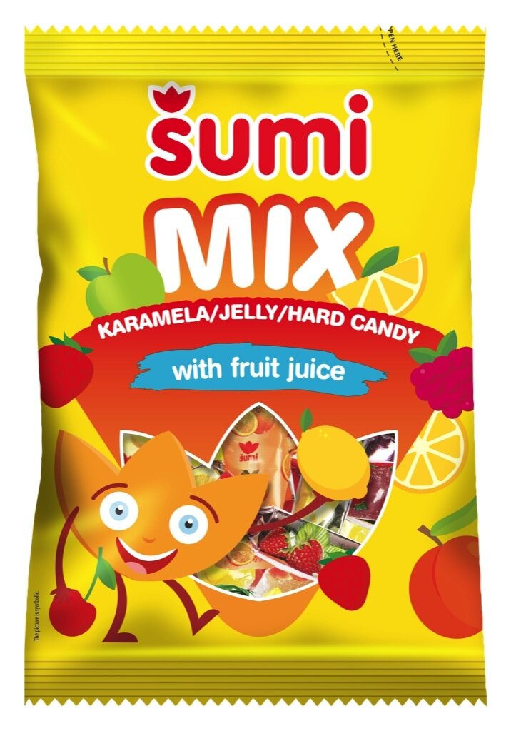 Bonboni Mix karamel, Šumi, 400 g