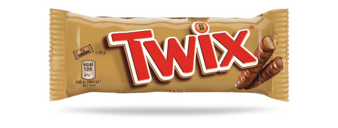 Čokolada Single, Twix, 50 g