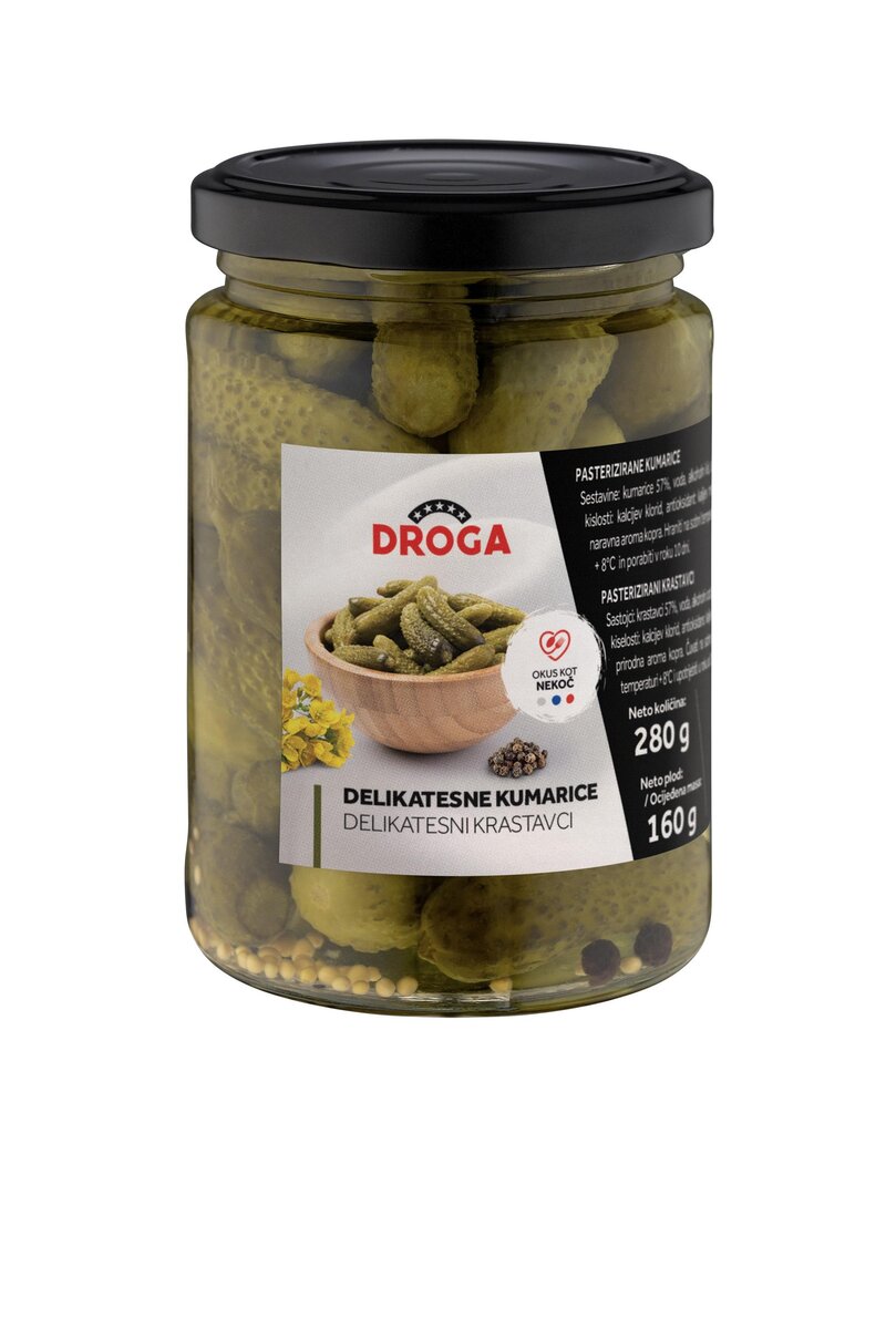 Delikatesne kumarice, Droga, 280 g