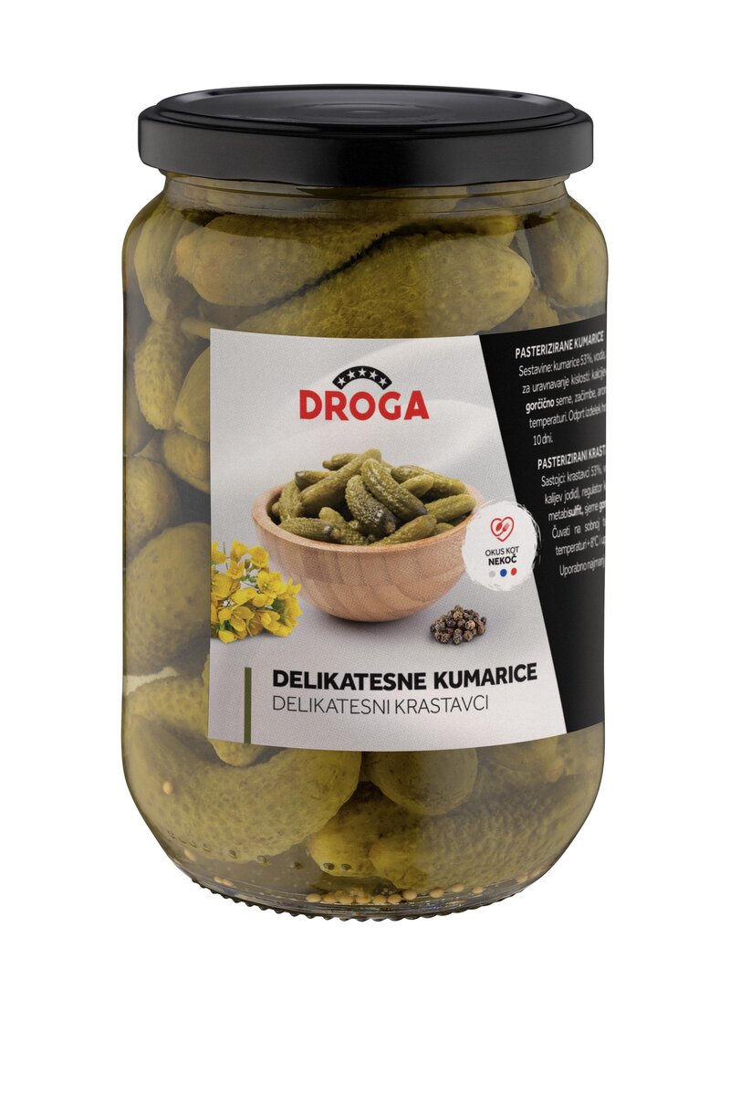Delikatesne kumarice, Droga, 680 g
