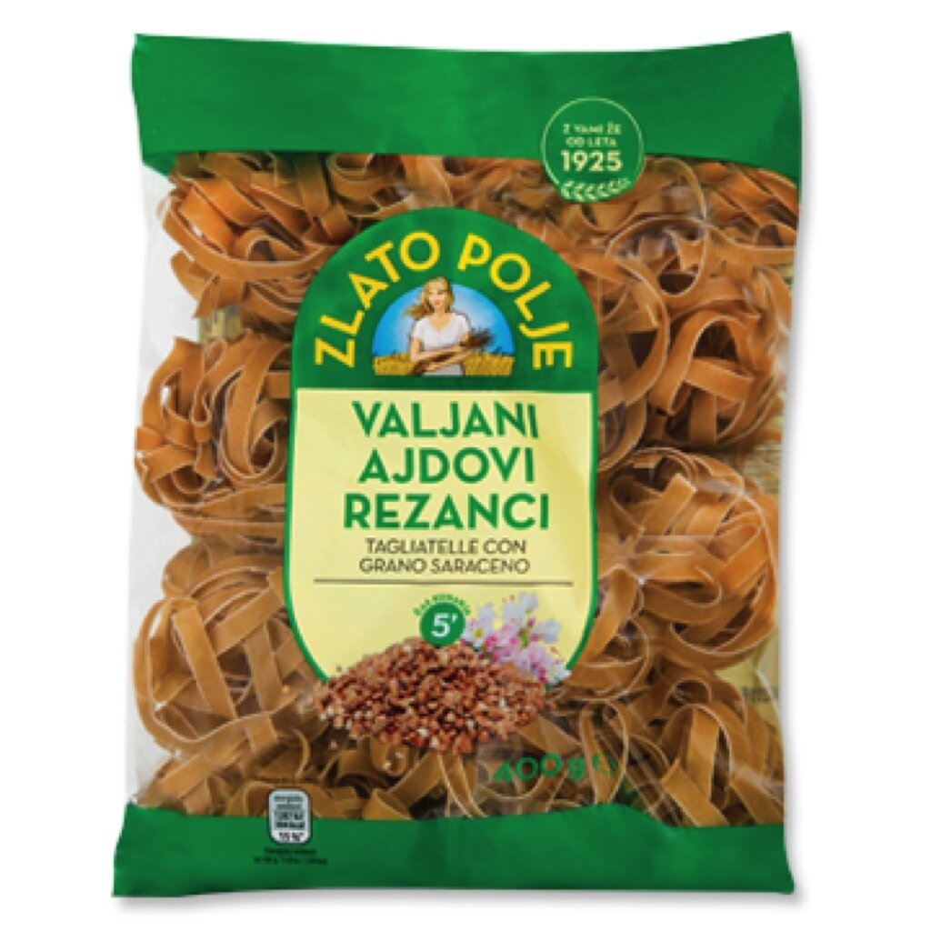 Valjani ajdovi rezanci, Zlato Polje, 400 g