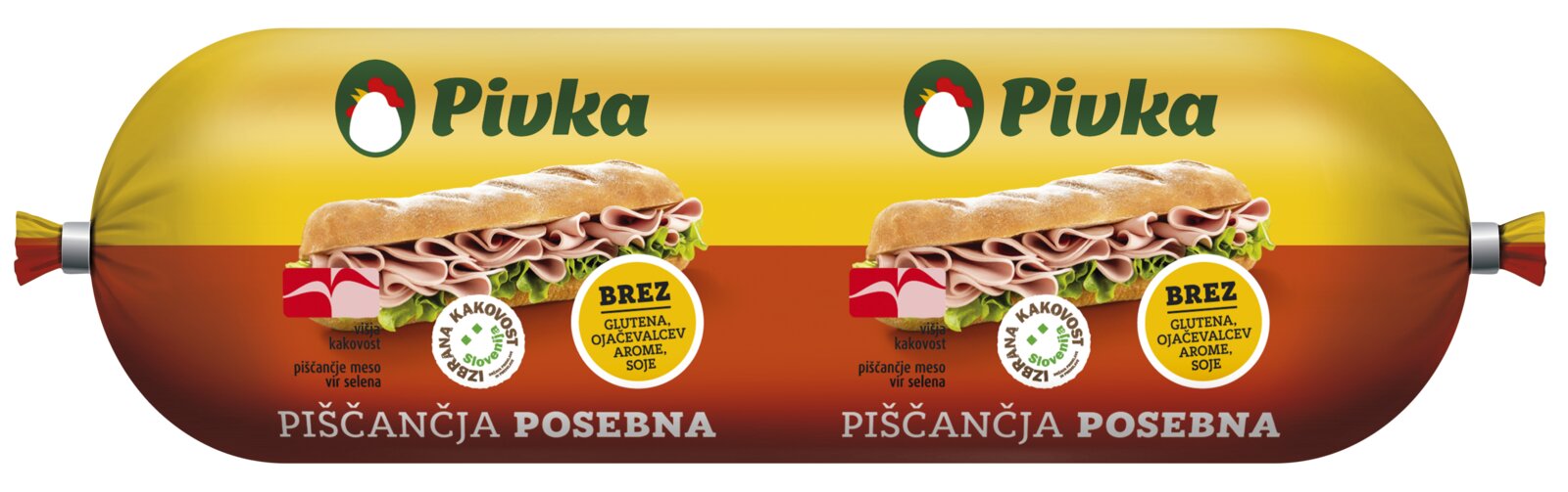 Posebna piščančja salama, Pivka, pakirano, 200 g