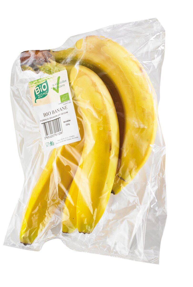 Bio banane, Bio Zone, pakirano