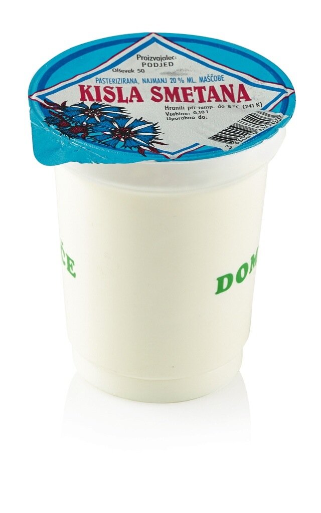Kisla smetana, Podjed, 180 g