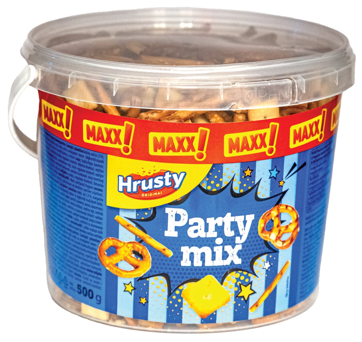 Slano pecivo, mix, Hrusty, 500 g