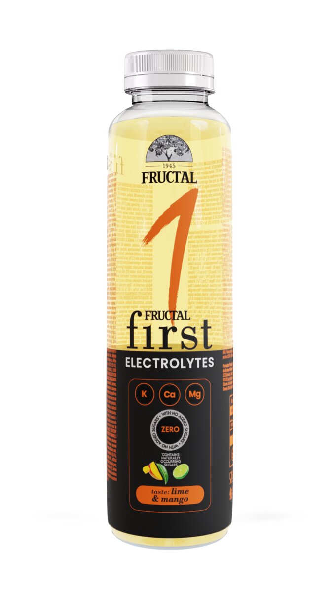 Voda First, limeta - mango, pet, Fructal, 0,5 l