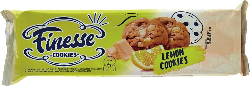 Keks Lemon cookies, Finesse, 150 g